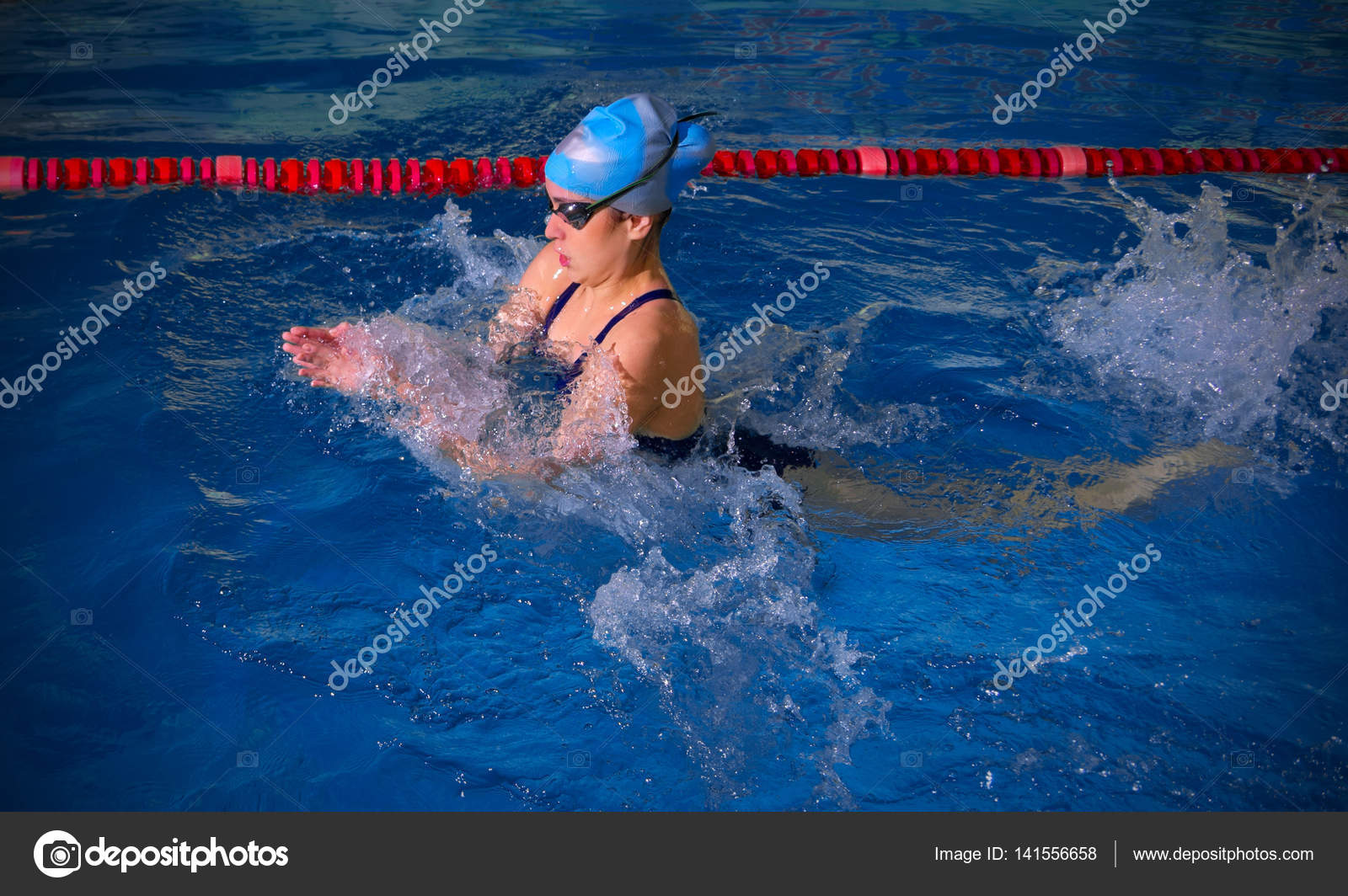 Young woman swimmer — Stock Photo © rbvrbv #141556658
