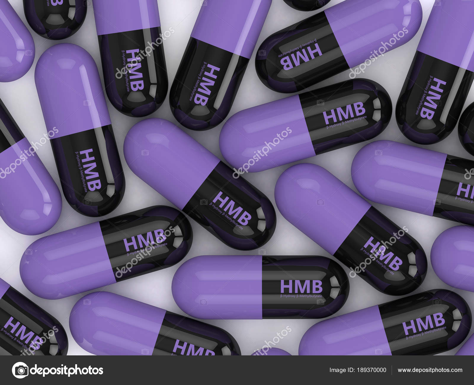 3d render of HMB pills lying on table — Stock Photo © ayo888 #189370000