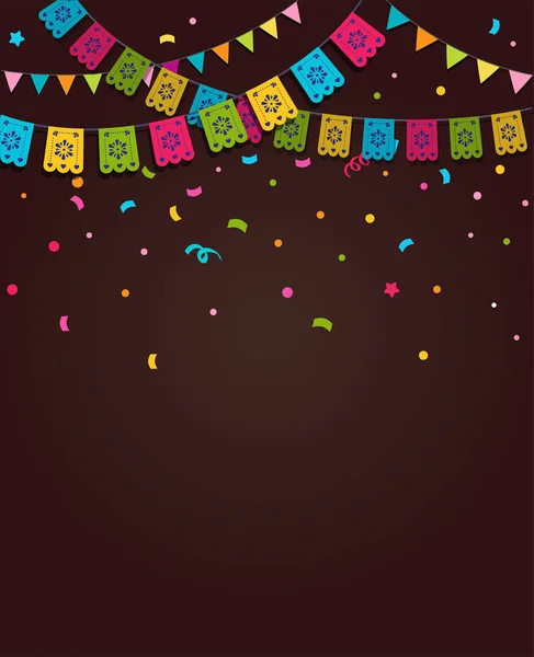 Fiesta background Vector Art Stock Images | Depositphotos