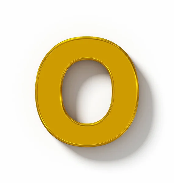 The letter O in gold — Stock Photo © zentilia #8292988