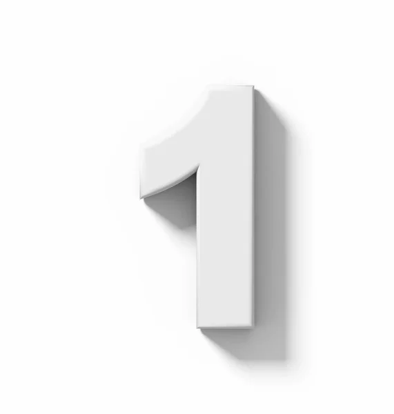 Number One Black And White