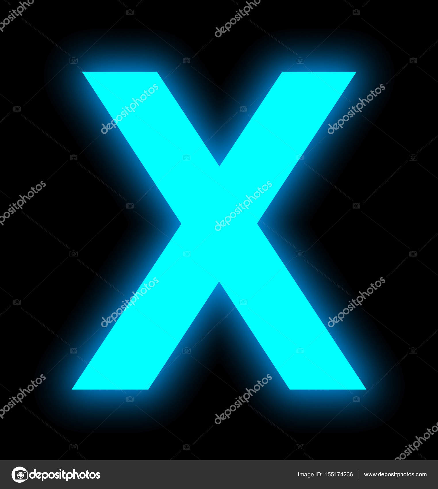 Letter X neon light full isolated on black — Stock Photo © 3dvlaa ...