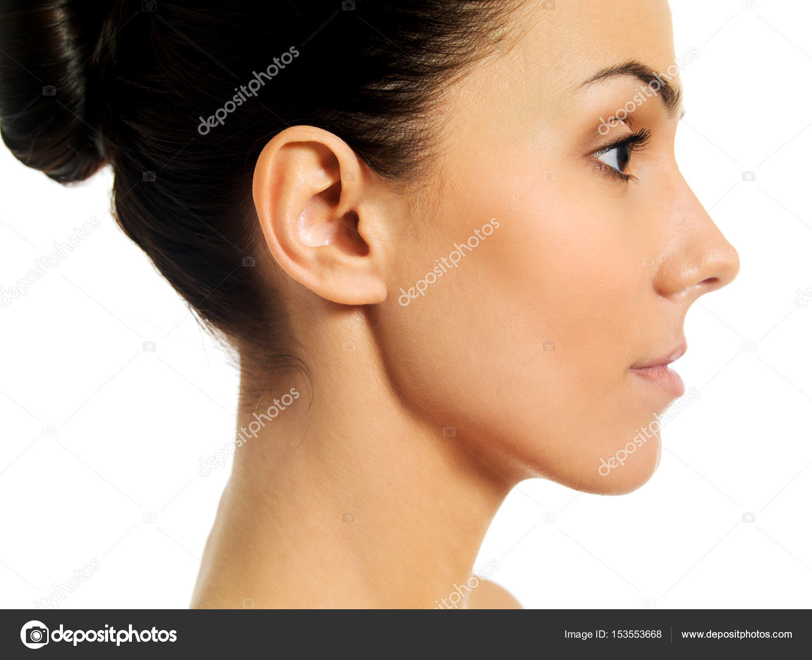Girl Face Side Profile