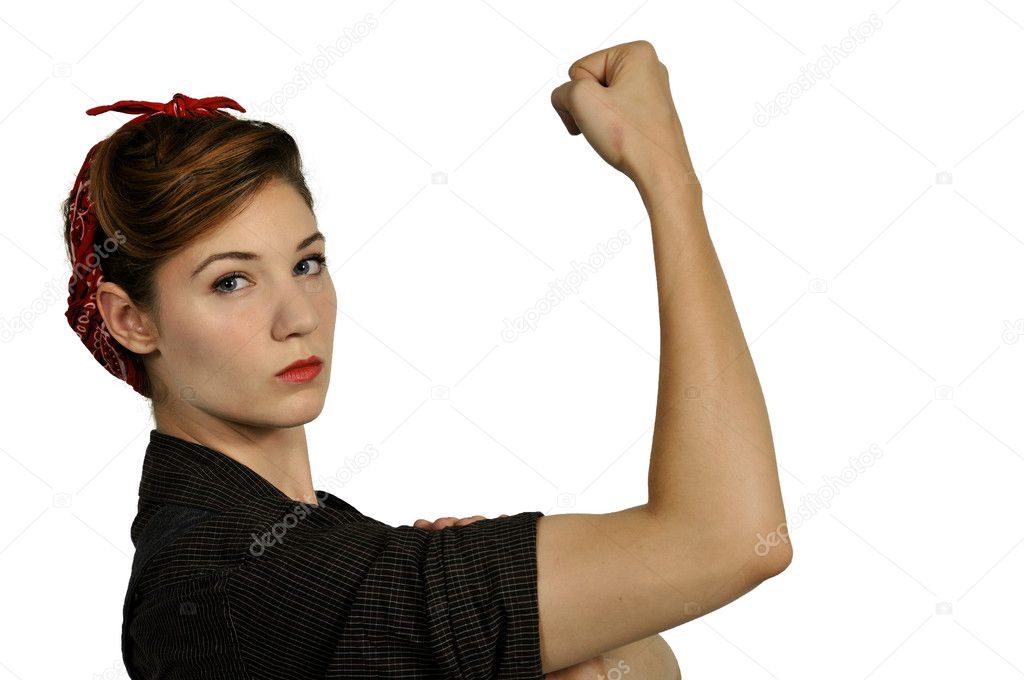 Rosie the riveter — Stock Photo © robeo123 #125682894