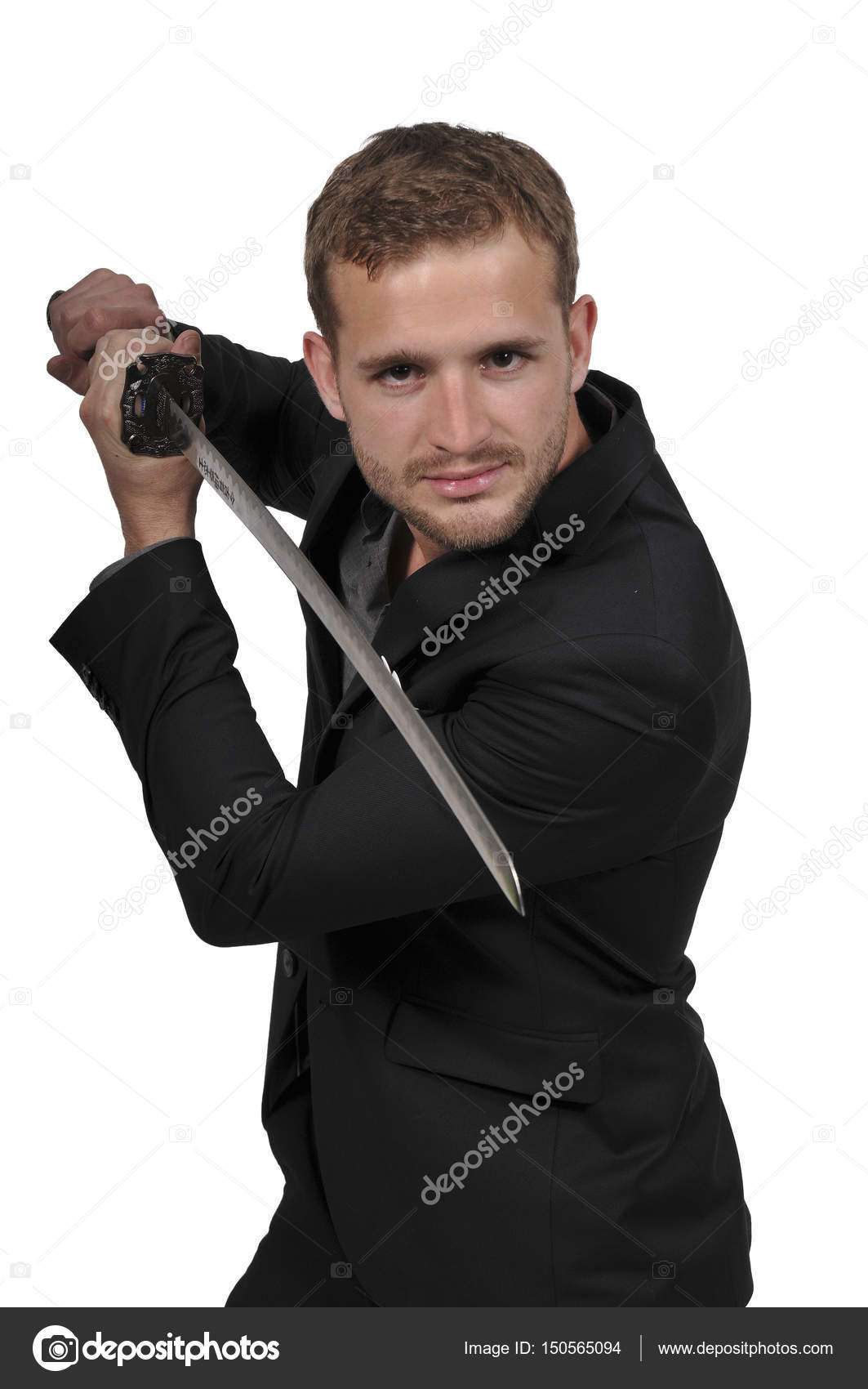 Samurai Swordsman Fighter Stock Photo by ©robeo123 150565094