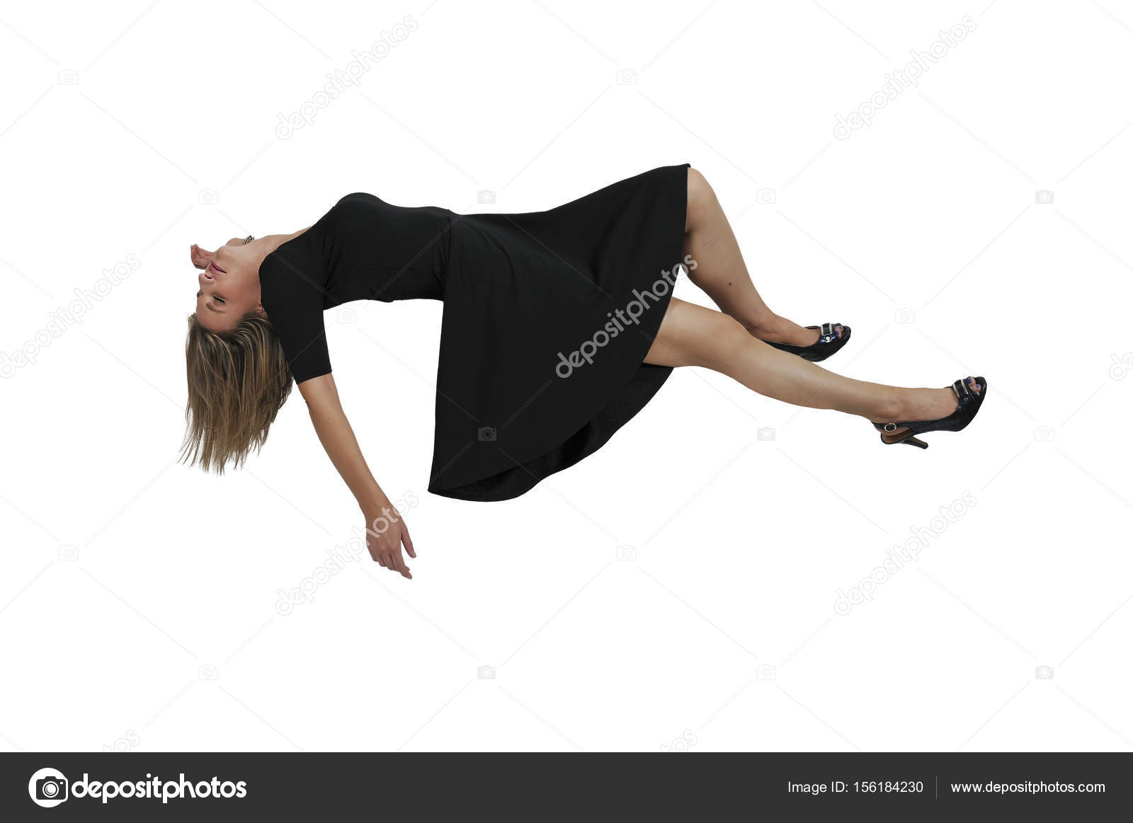 Beautiful Floating woman Stock Photo by ©robeo123 156184230