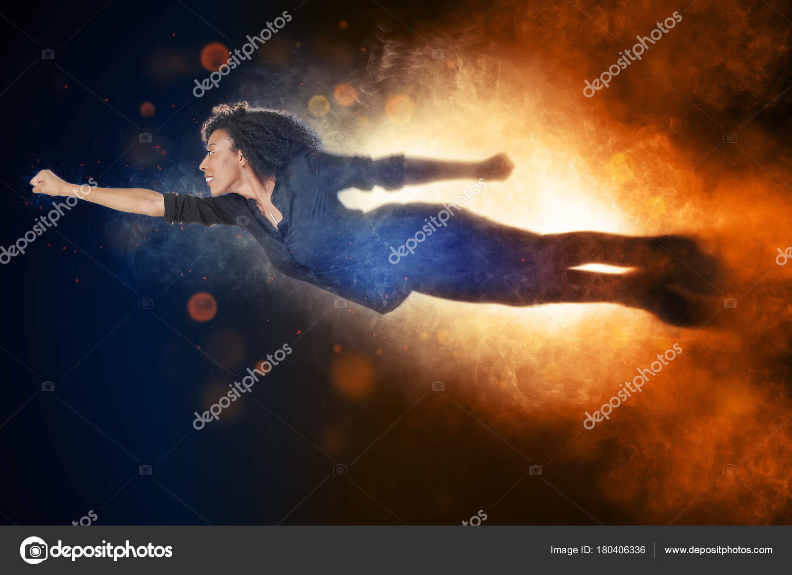Falling From Sky Pose
