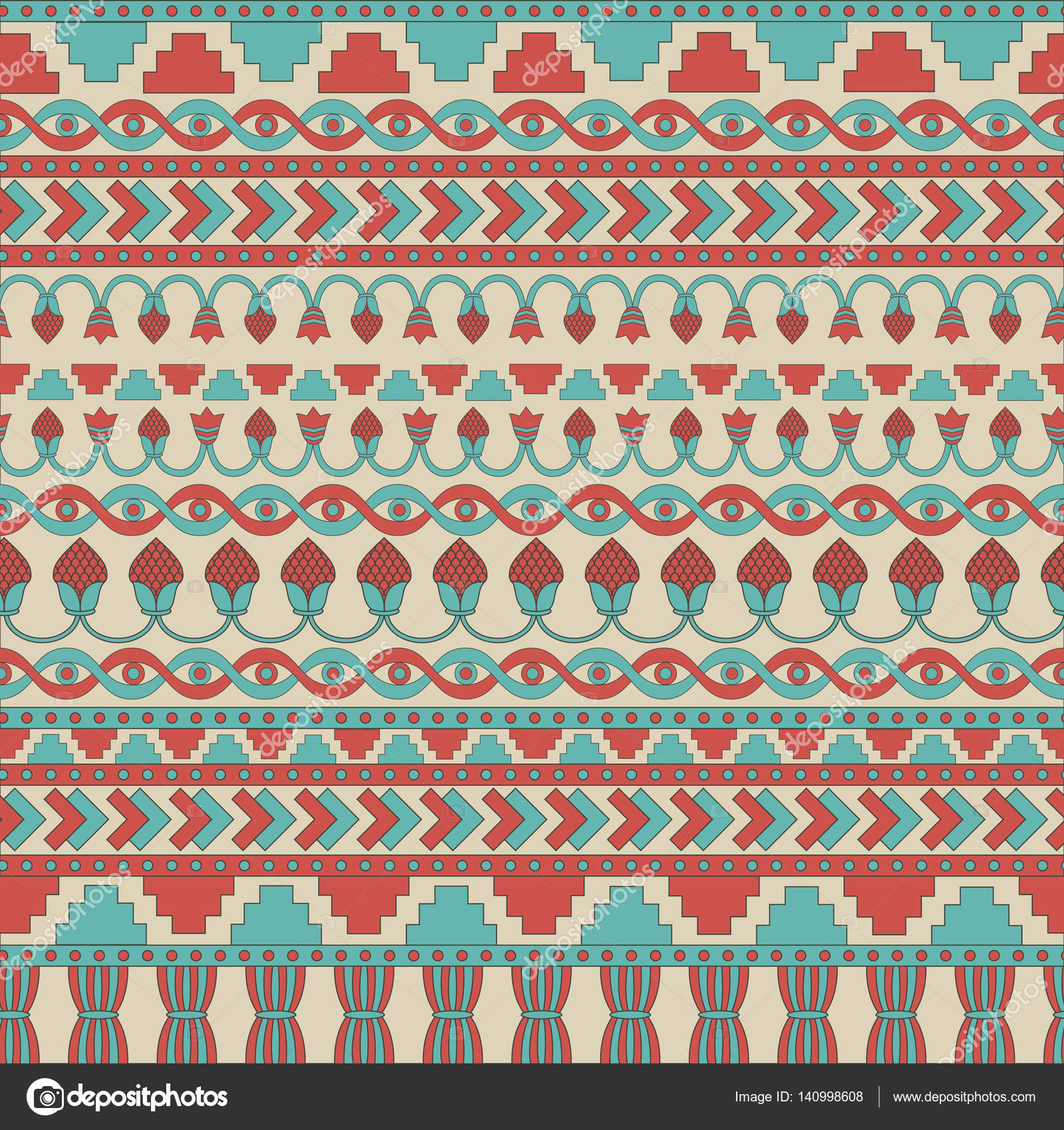 Mesopotamia ornament Tribal Stock Vector Image by ©Mary1507 #140998608