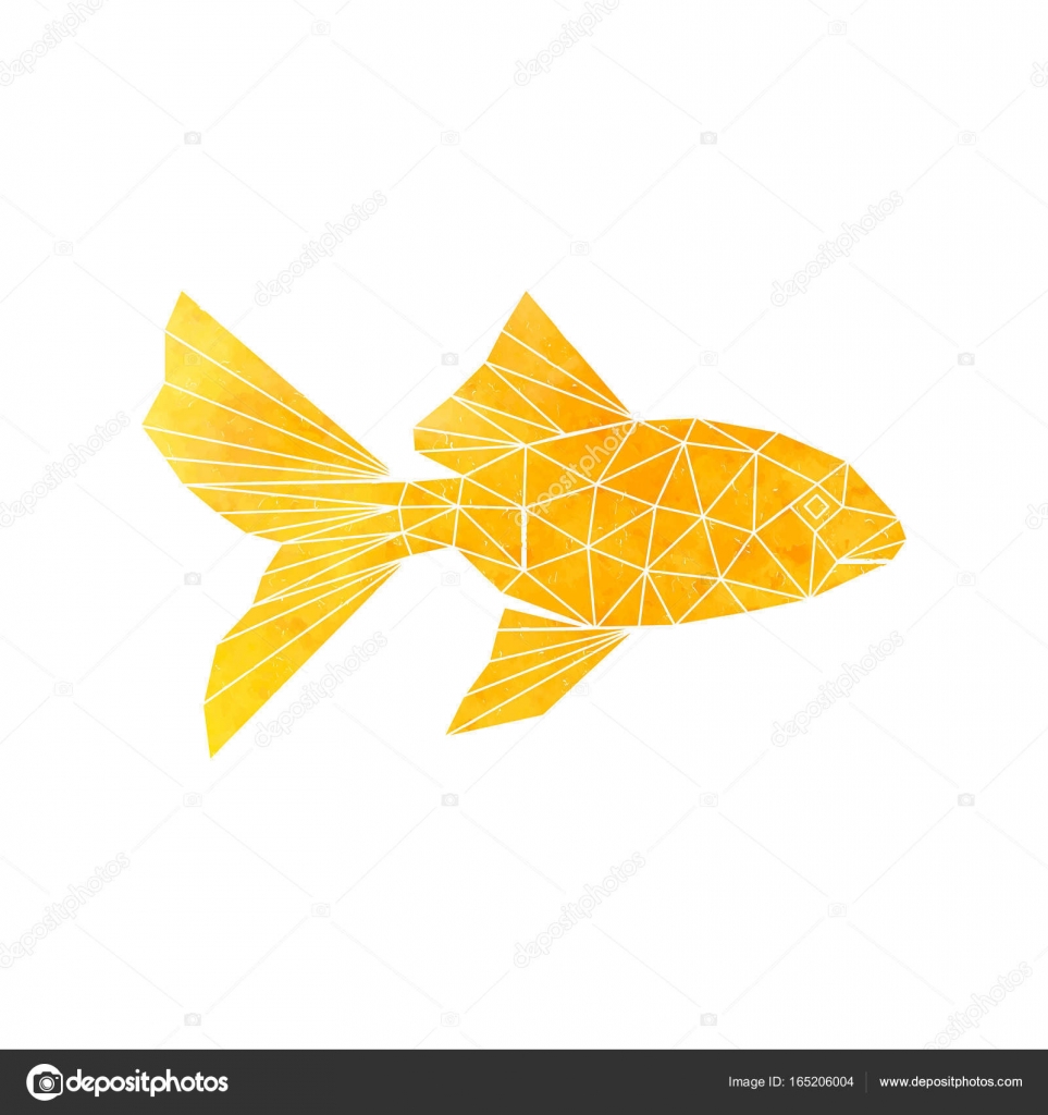Icono de pescado dorado Vector de stock por ©ColorValley 165206004