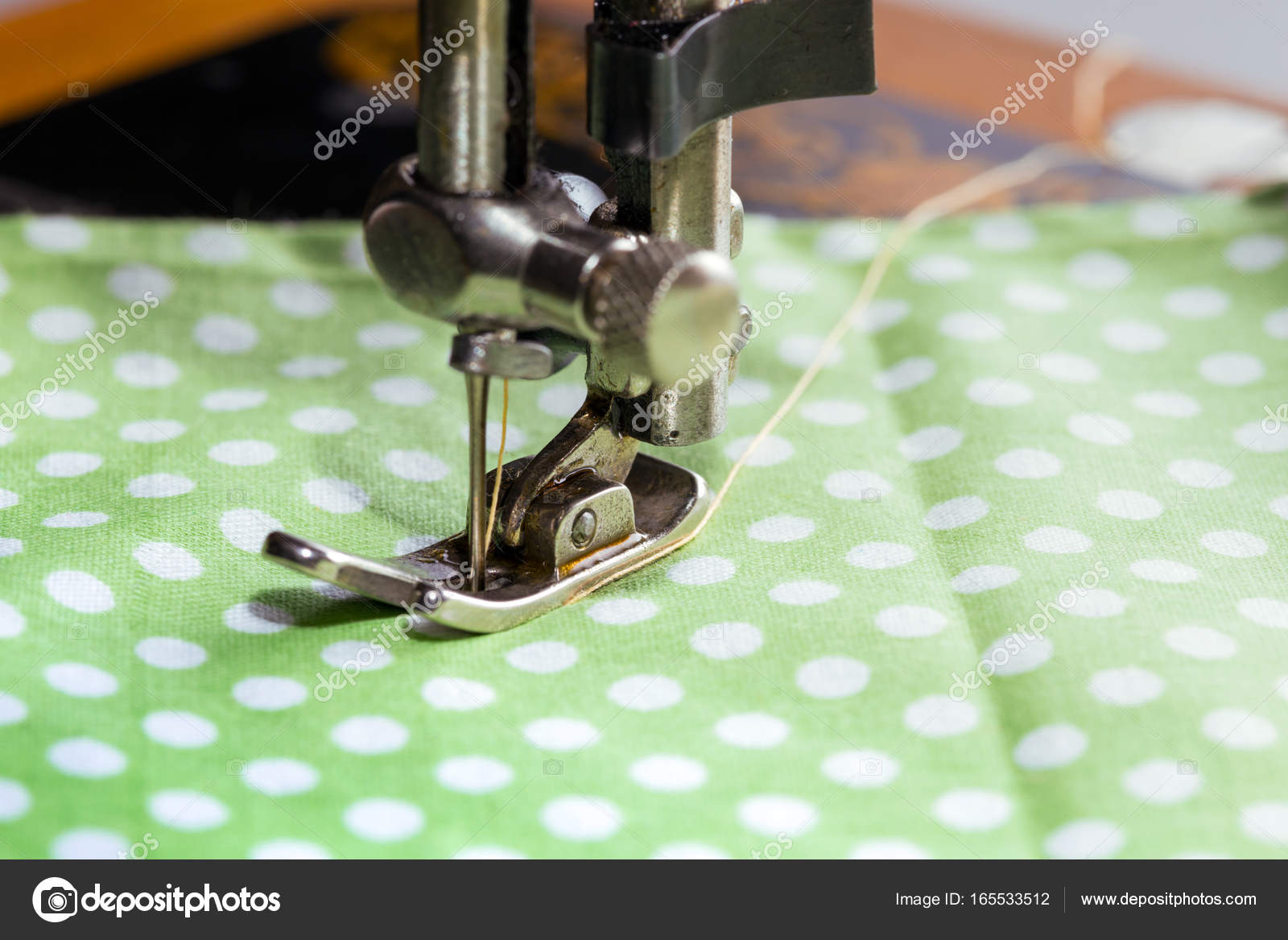 Sewing machine a — Stock Photo © azgek1978 #165533512