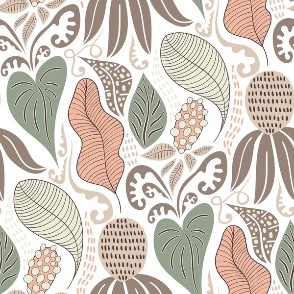 Spring Vector Seamless Wallpaper Pattern Stock Vector Image by ...