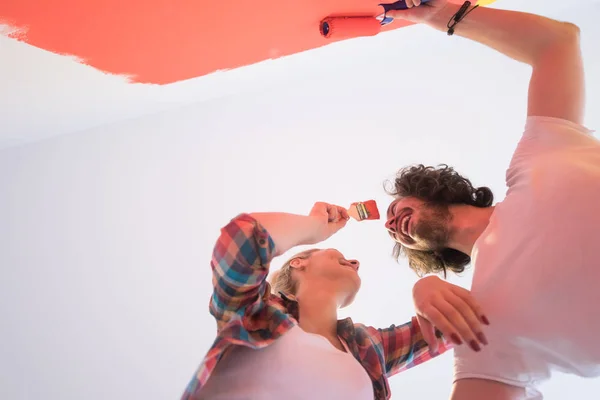 Gente pintando casa Stock Photos, Royalty Free Gente pintando casa ...