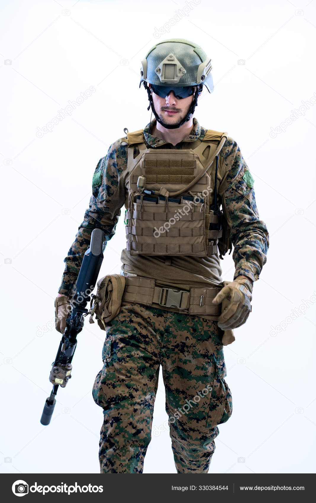 Soldado: fotografía de stock © .shock #330384544 | Depositphotos