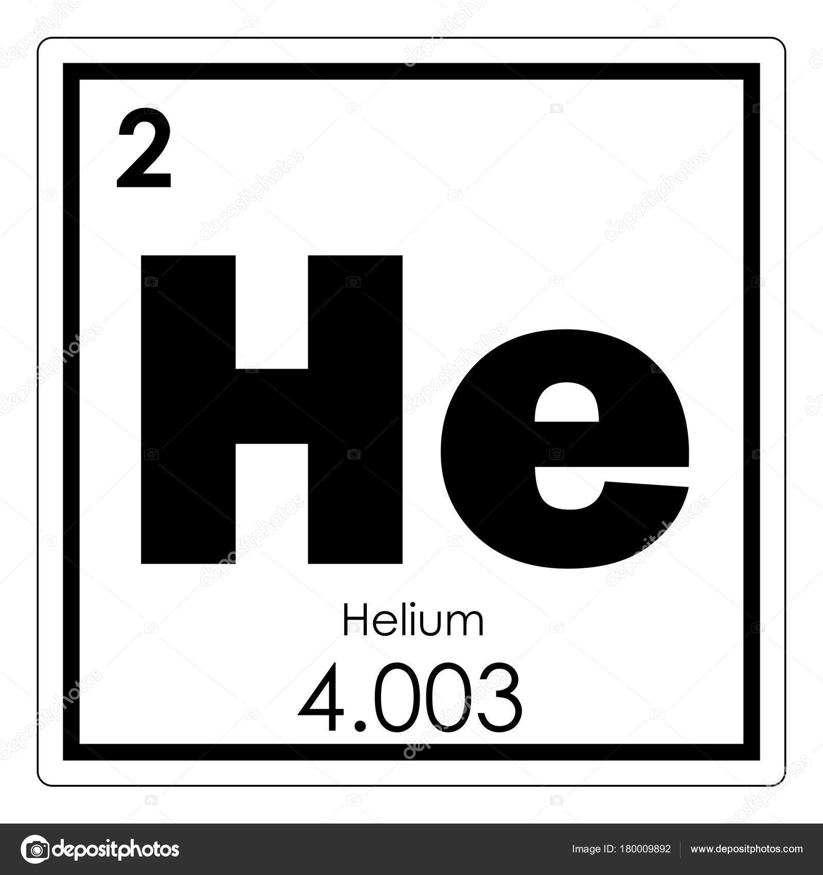 Elemento químico de helio: fotografía de stock © tony4urban #180009892 ...