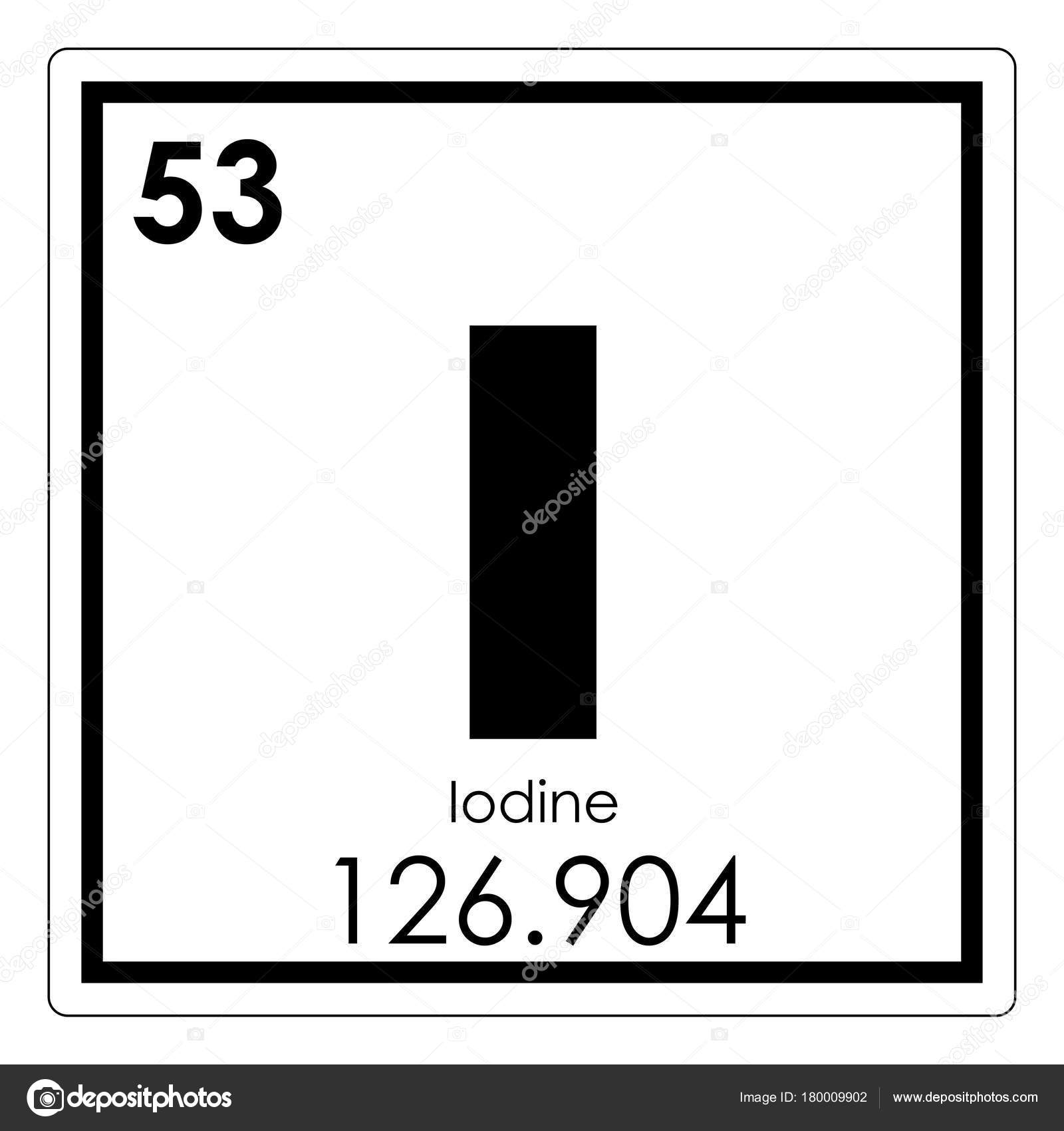 Yodo Elemento Quimico El Yodo Es Un Elemento Químico De Símbolo I Y