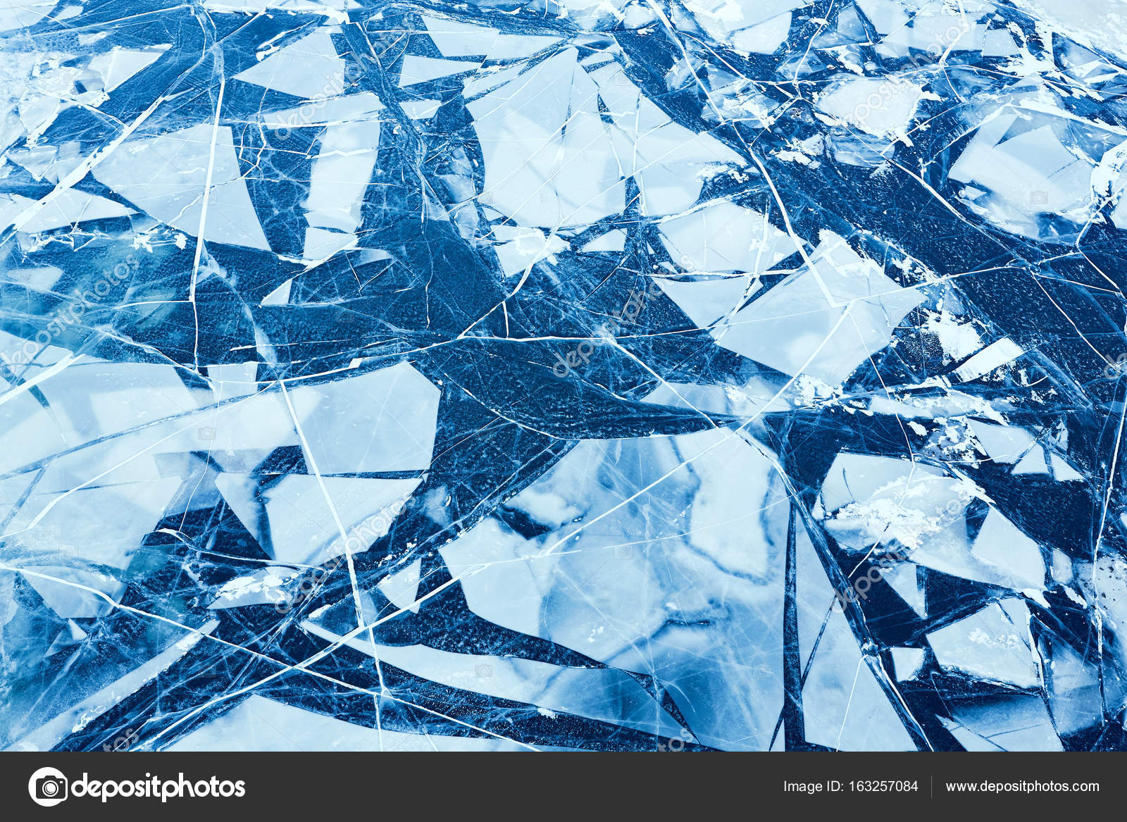 Texture of ice surface, ice floe. Top view — Stock Photo © Sergios ...