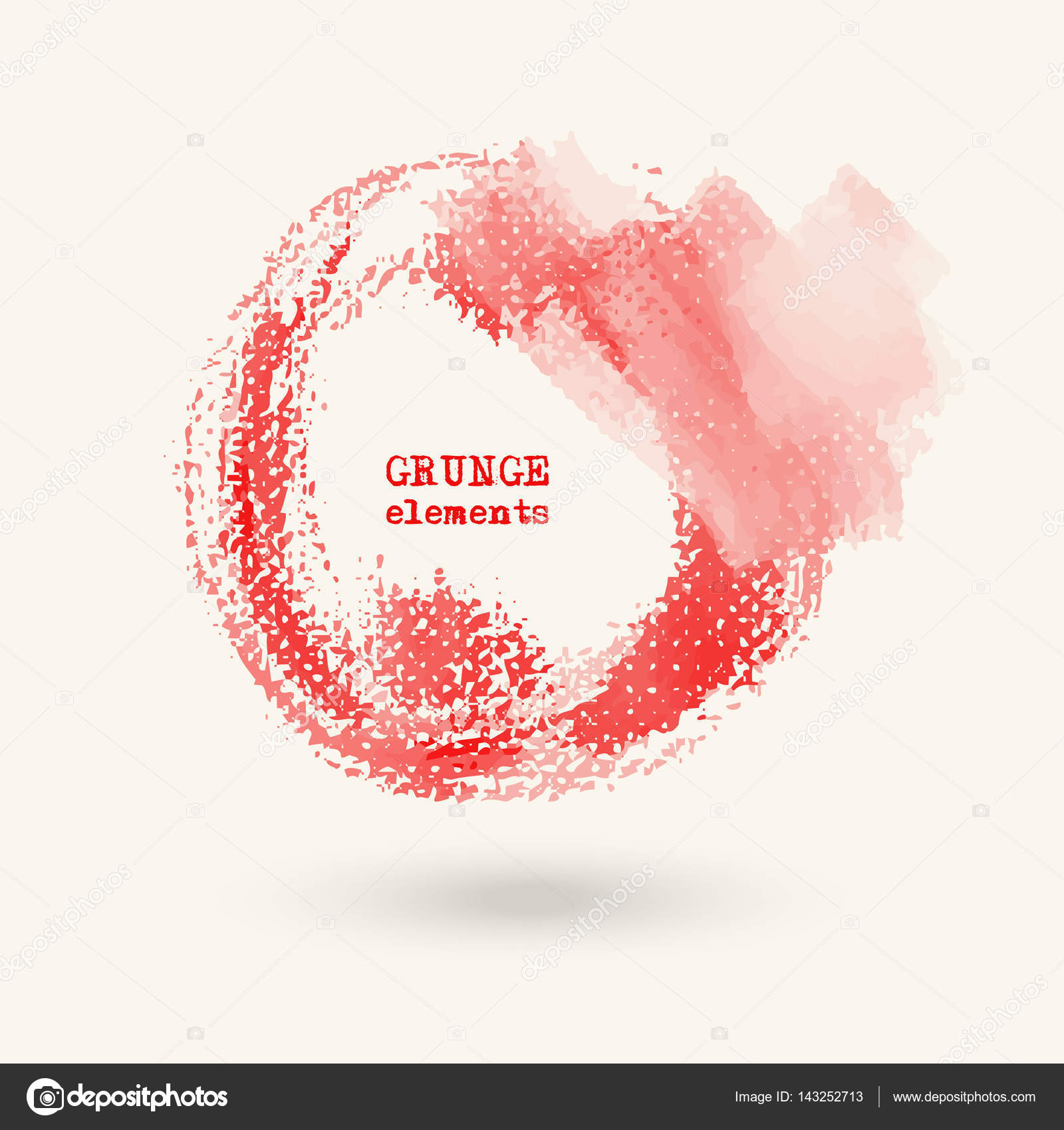 Black ink round stroke on white Stock Vector by ©sdmixx 143252713