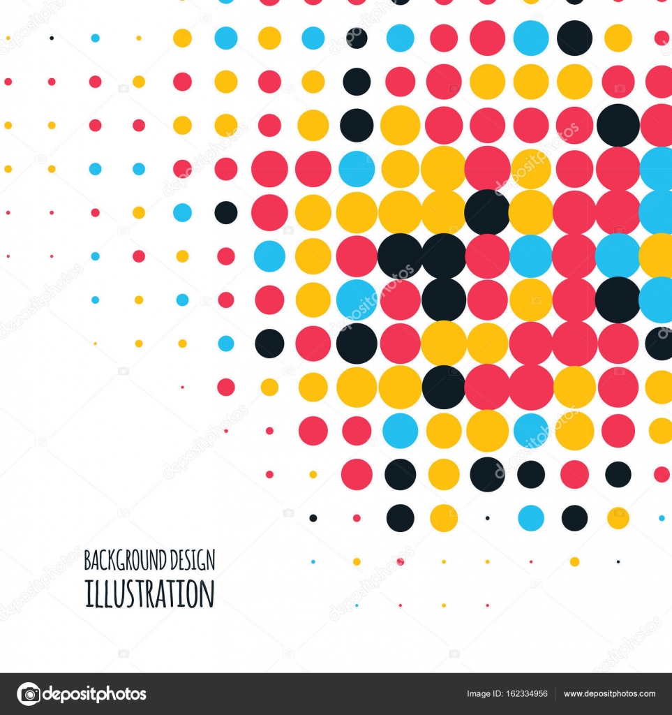 Vector color dot background Stock Vector Image by ©sdmixx #162334956