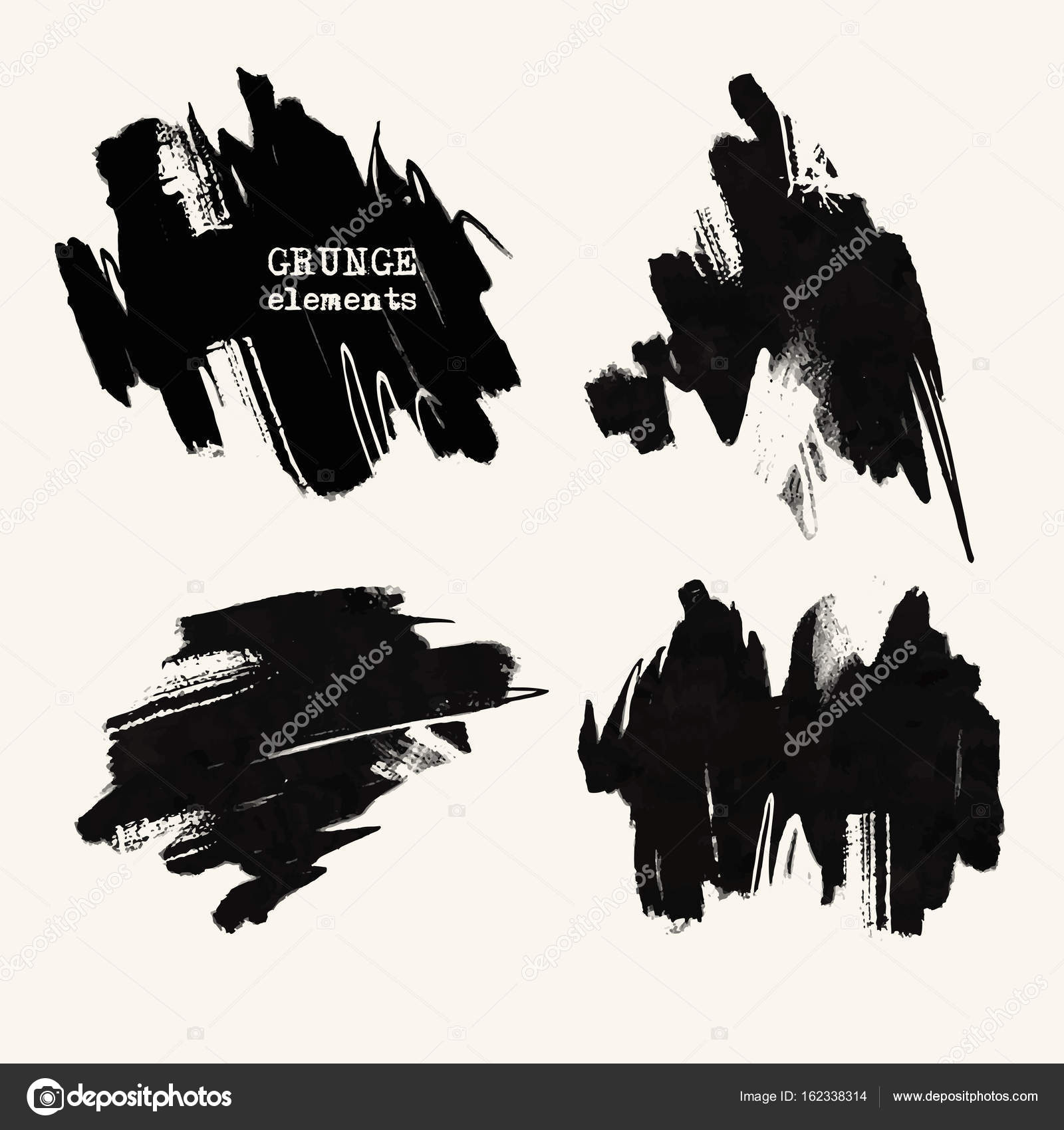 Vector grunge brushes Stock Vector Image by ©sdmixx #162338314