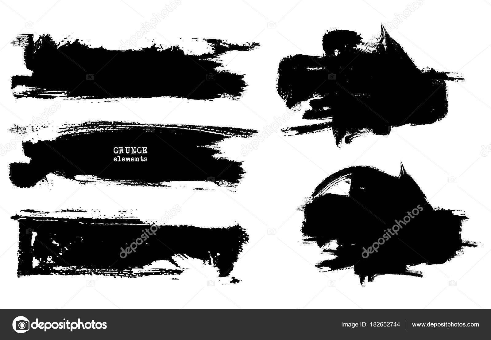 Vector black white paint. Stock Vector by ©sdmixx 182652744