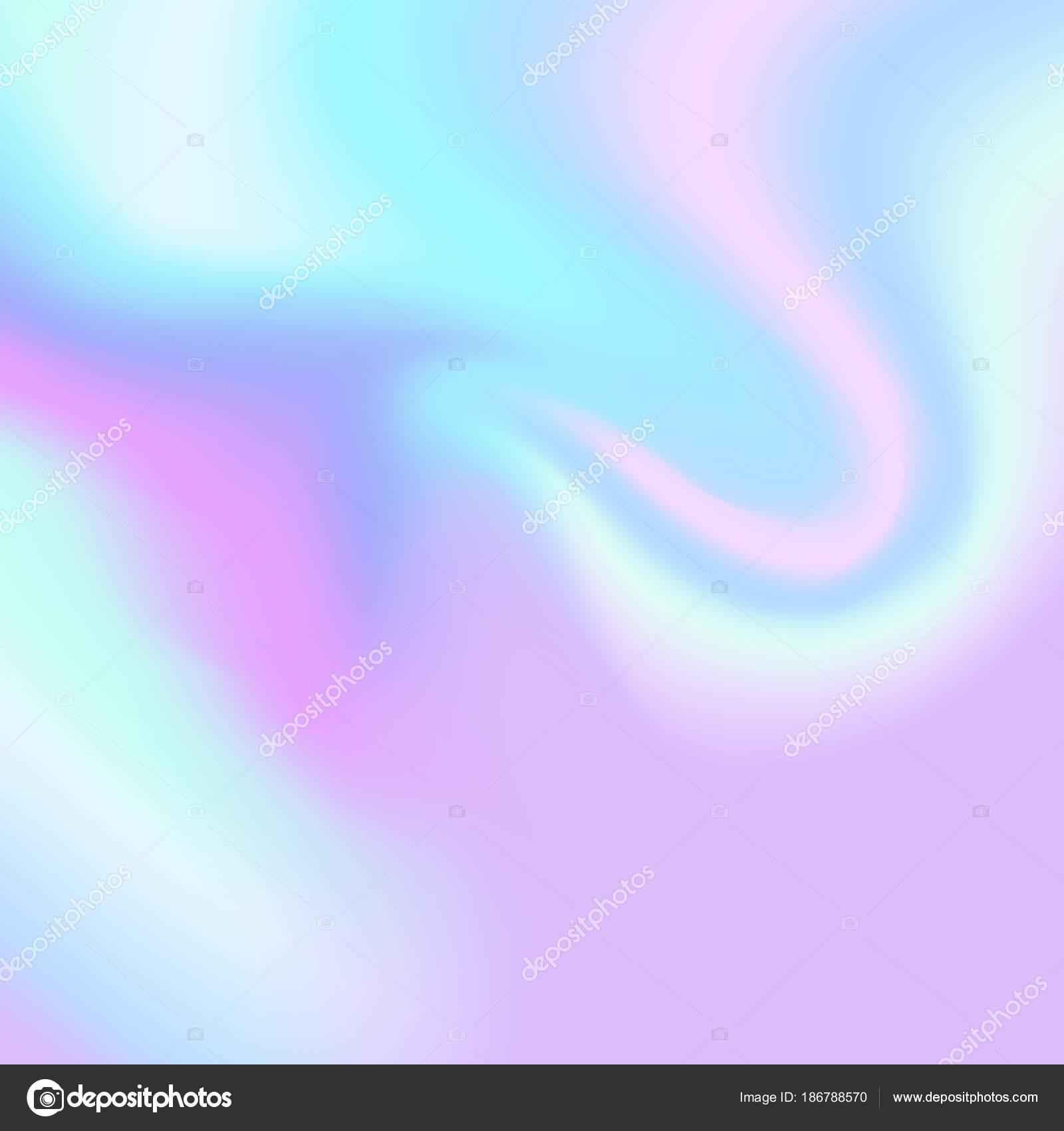 Holographic abstract background in pastel, neon color design. Stock ...