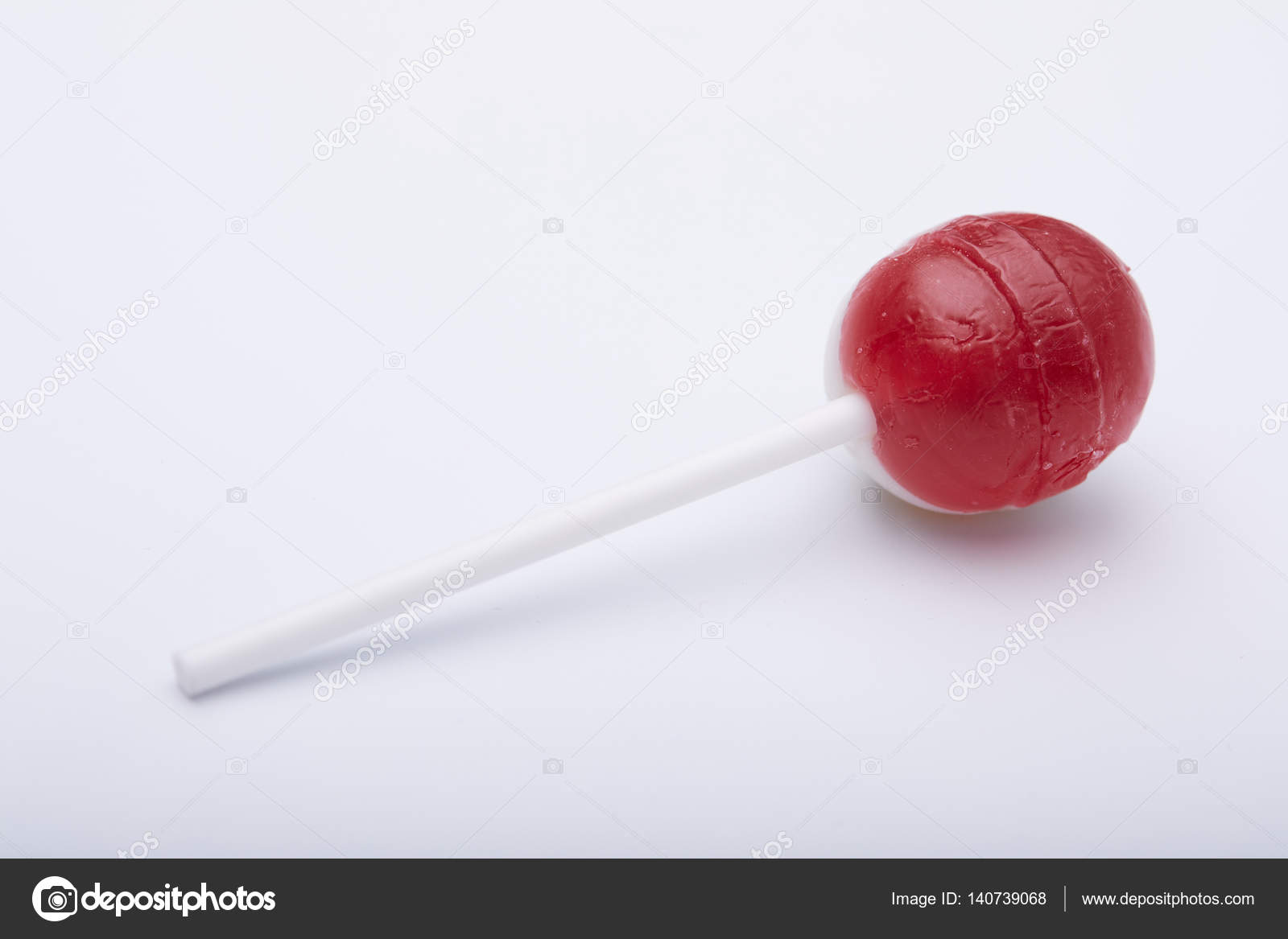 Red lollipop candy — Stock Photo © strelok #140739068