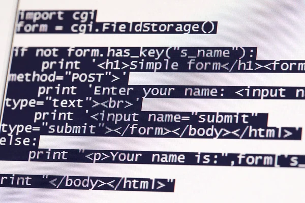 c digo de programaci n pantalla abstracta del desarrollador de software ...