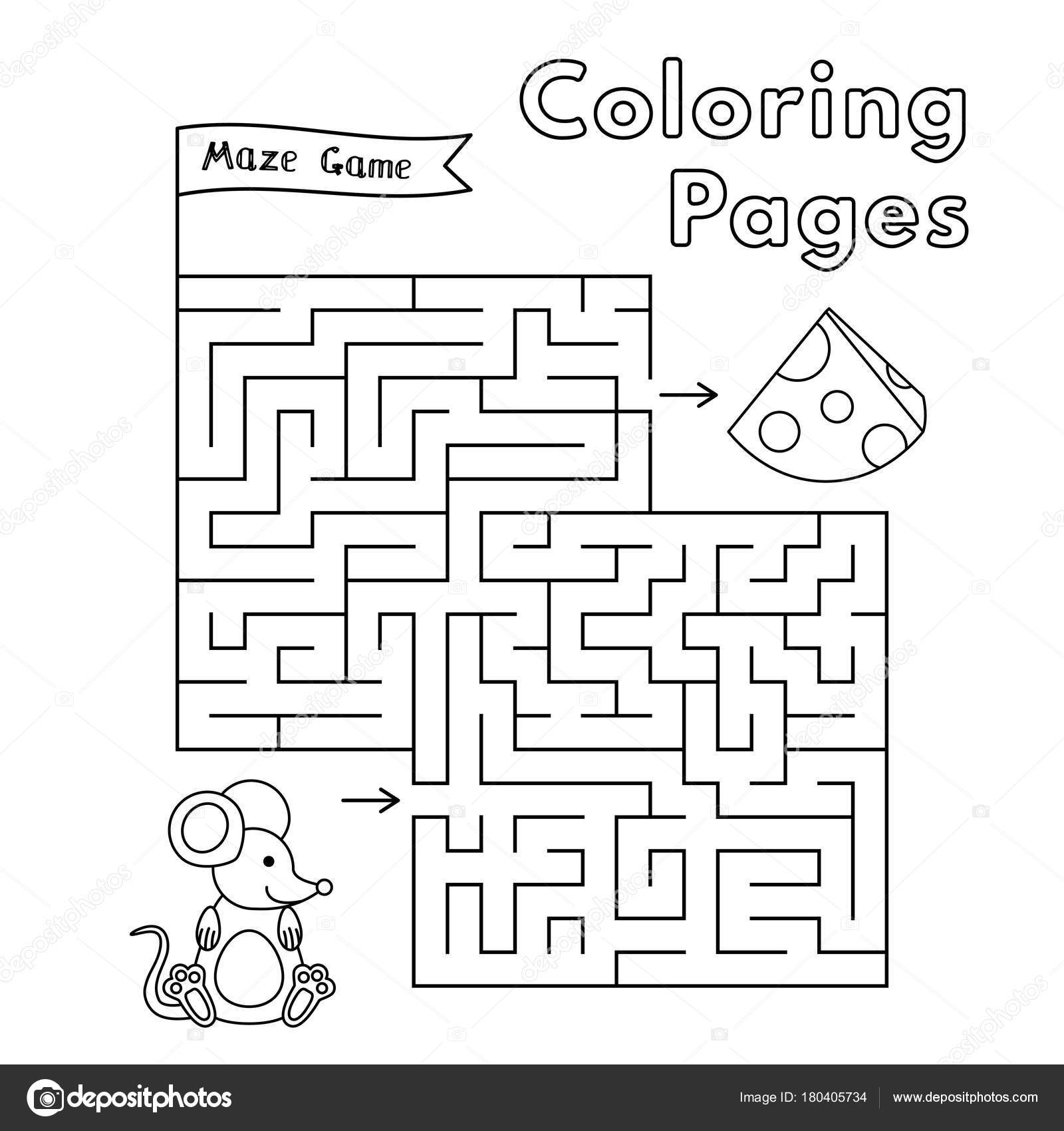 White Mouse Maze