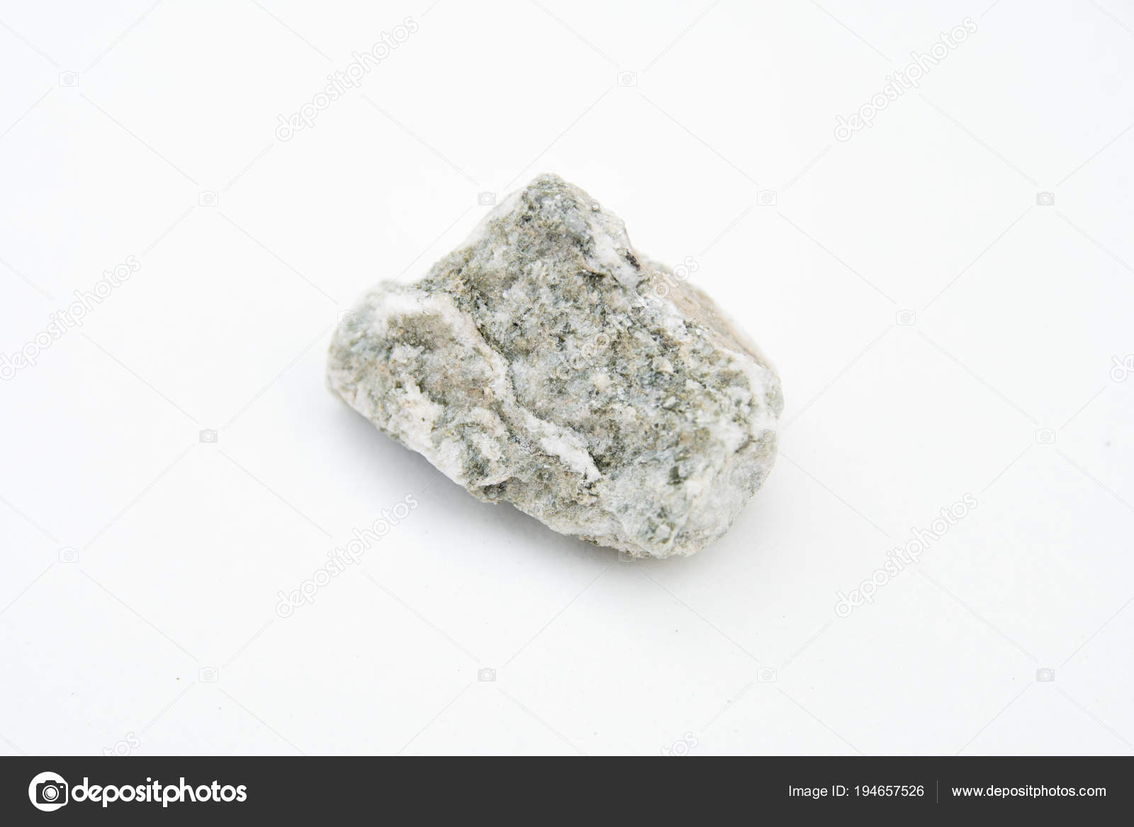 Gneiss rock isolated over white — Stock Photo © michal812 #194657526