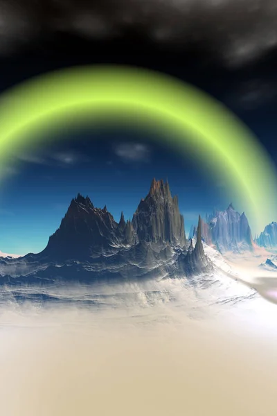 Alien World in Winter — Stock Photo © Angela_Harburn #18265217