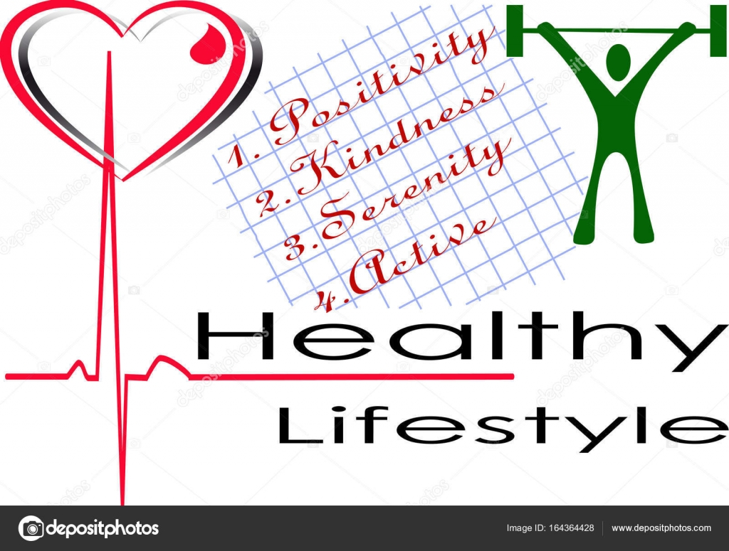 Picture promoting a healthy lifestyle Stock Vector Image by ©vladz_2009 ...