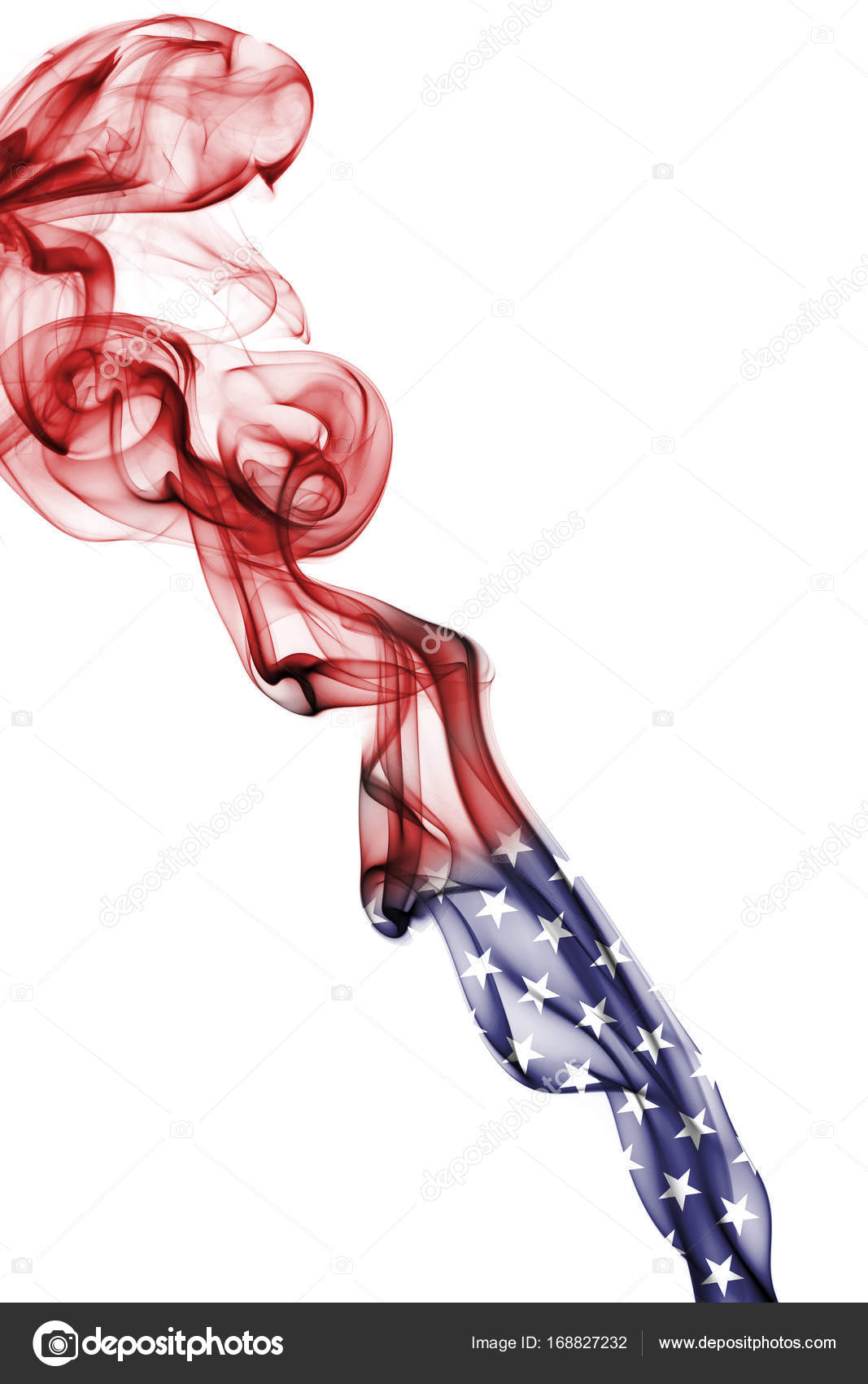America, usa, national smoke flag Stock Photo by ©vladem 168827232