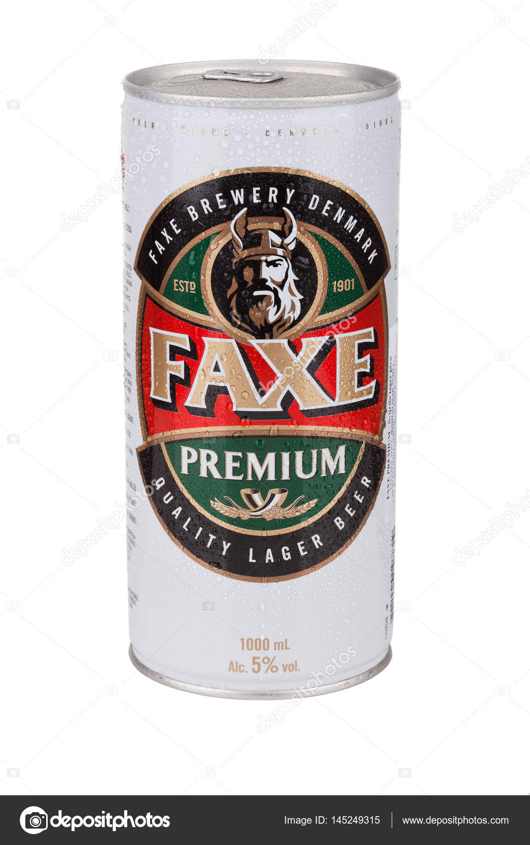 Faxe Premium est une bière populaire brassée par Faxe Bryggeri A / S ...