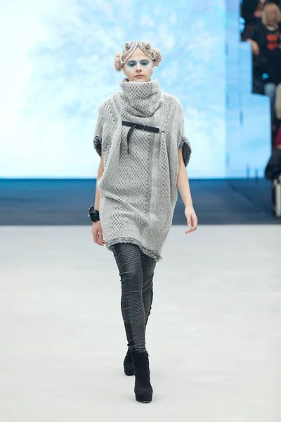 Fashion model wearing clothes designed by Marina Design – Stock ...