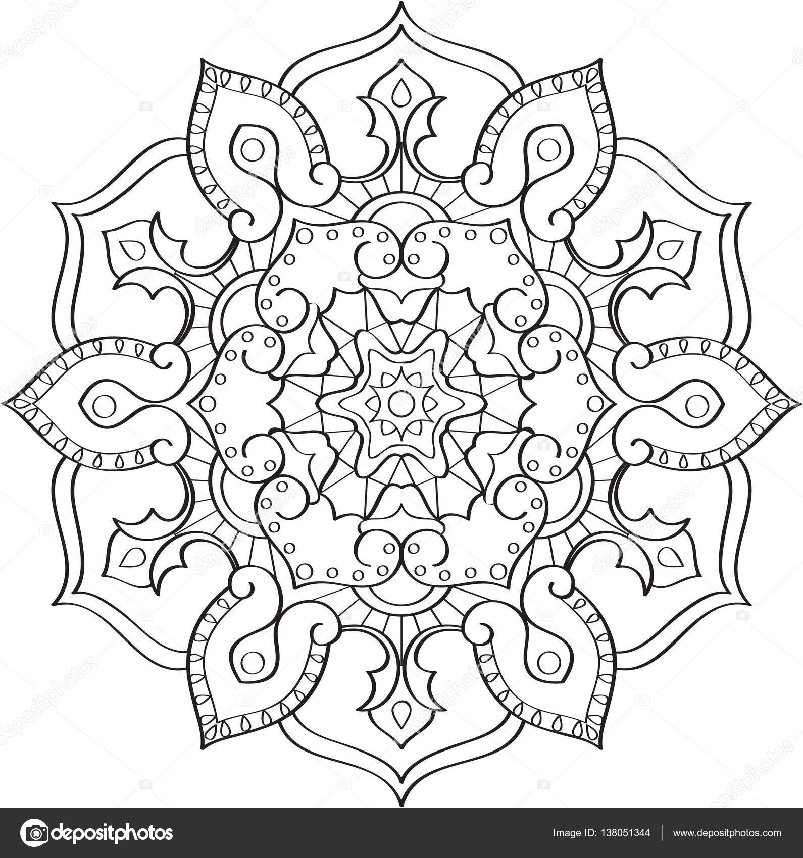 West style mandala Stock Vector by ©buravtsoff 138051344