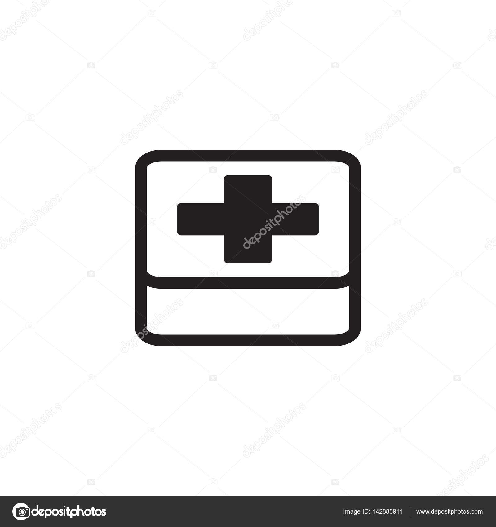 First Aid Symbol. Flat Design. Stock Vector Image by ©-=WaD=- #142885911