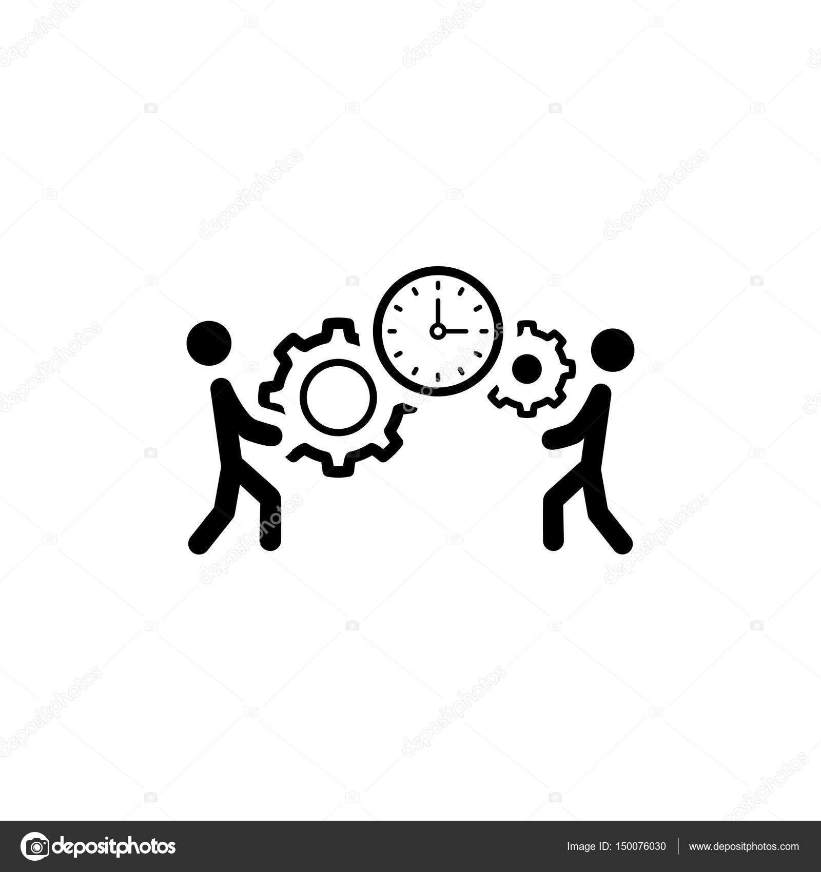 Project Management Icon. Flat Design. Stock Vector Image by ©-=WaD ...