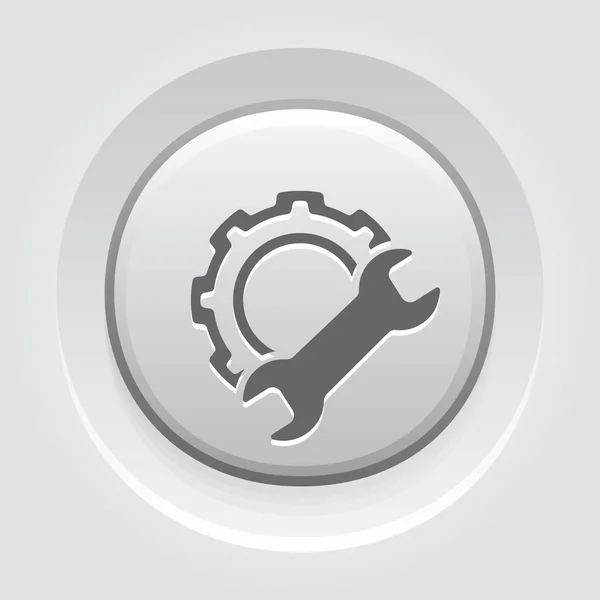 Technical Data Icon. Gear and Option Dots. Engineering Symbol. Stock ...