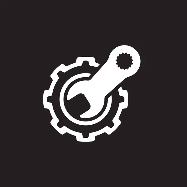Technical Data Icon. Gear and Option Dots. Engineering Symbol. Stock ...