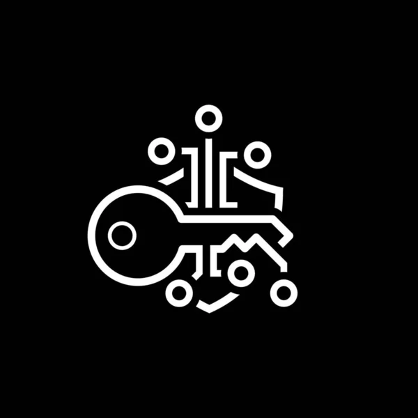 Crypto Key Management Icon. Stock Vector Image by ©-=WaD=- #192281504