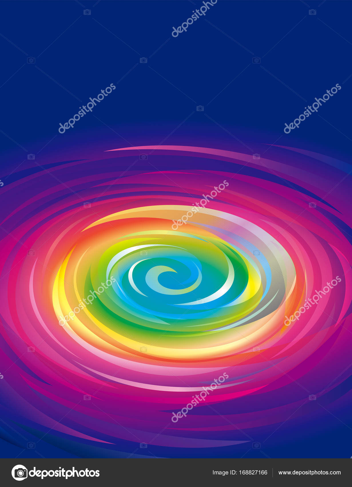 Colorful Swirl Background Stock Vector by ©jineekeo 168827166