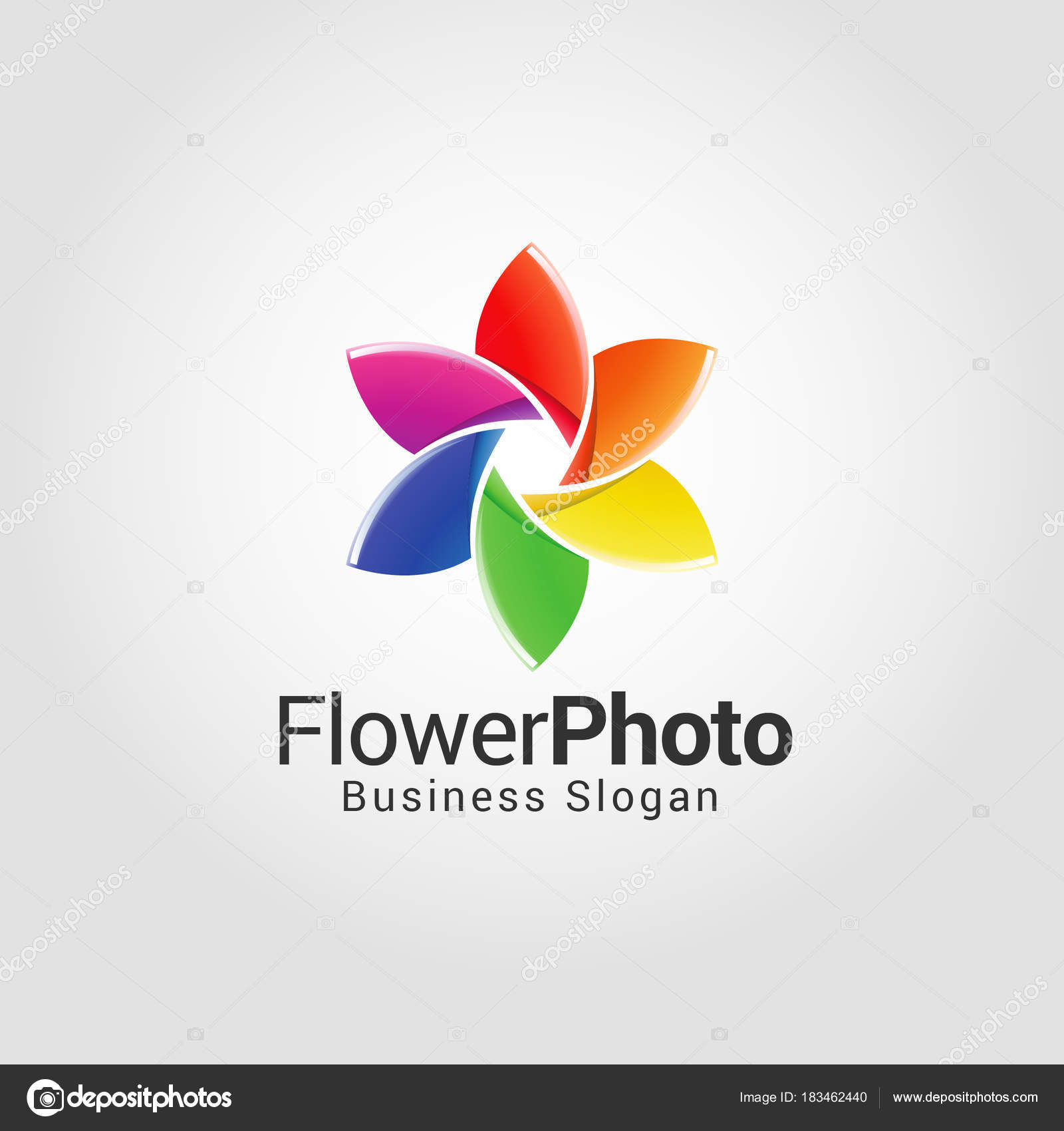 Flower Photography Studio logo Template Stock Vector by ©ASMARAisME ...