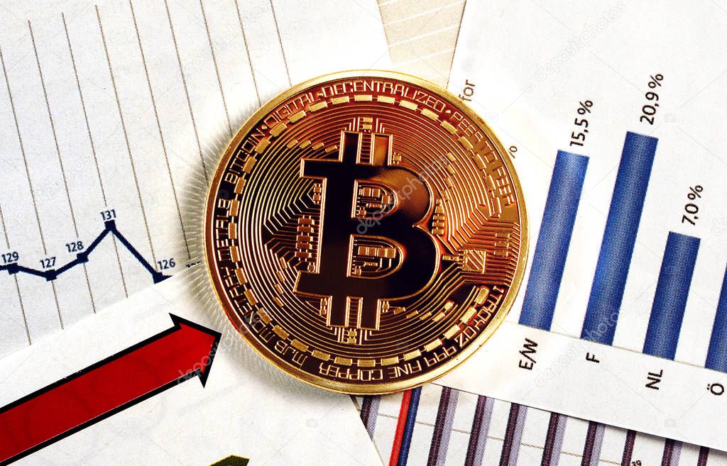 Bitcoin crypto currency chart – Stock Editorial Photo © ivosar #150205382 Bitcoin crypto currency chart – Stock Editorial Photo © ivosar #150205382