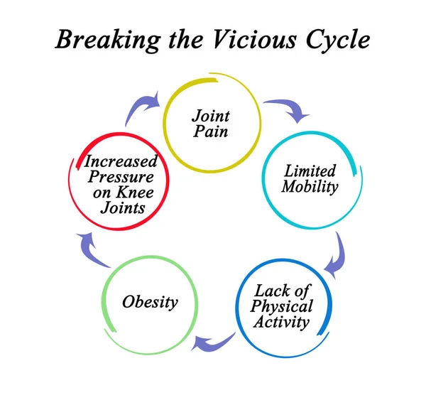 Steps in Vicious Cycle of Arthritis Stock Photo by ©vaeenma 330002710 Steps in Vicious Cycle of Arthritis Stock Photo by ©vaeenma 330002710