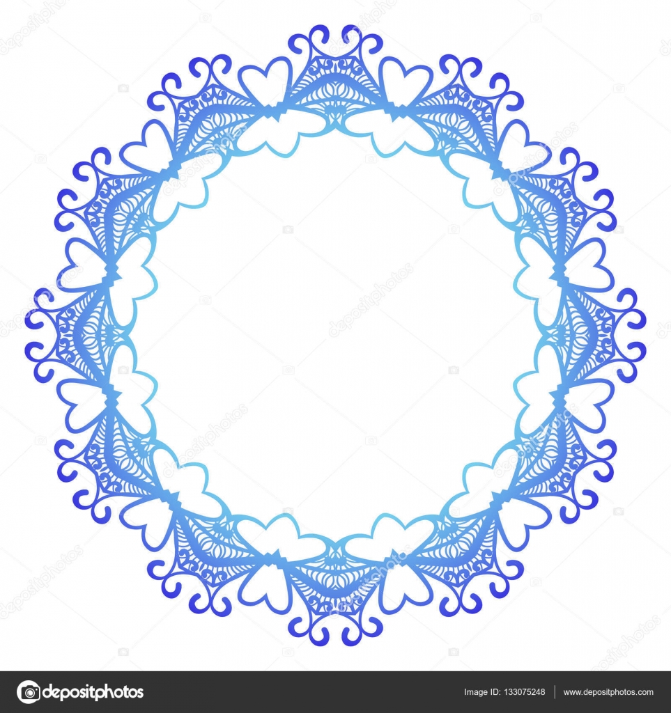 Circular ornament design elements — Stock Vector © OlgaTropinina #133075248