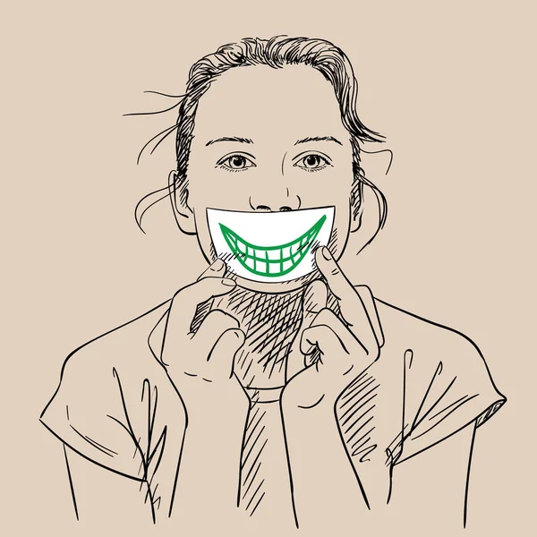 Forced Smile Art