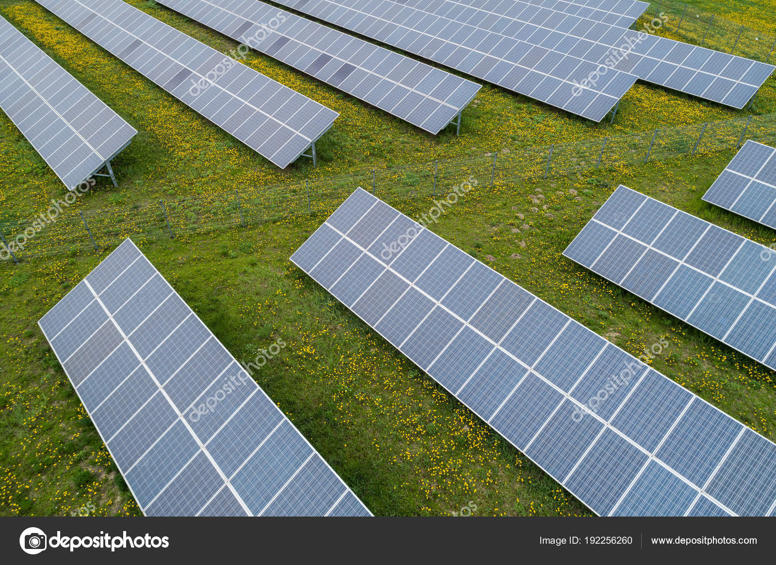 Many solar power plant Stock Photo by ©csakisti 192256260