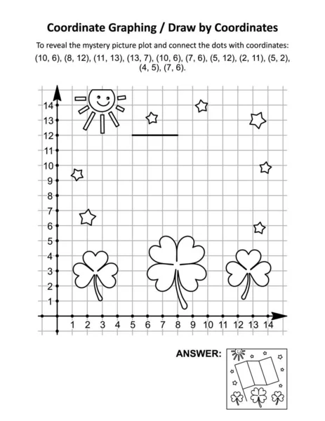 Coordinate Graphing Draw Coordinates Math Worksheet Halloween Cute ...