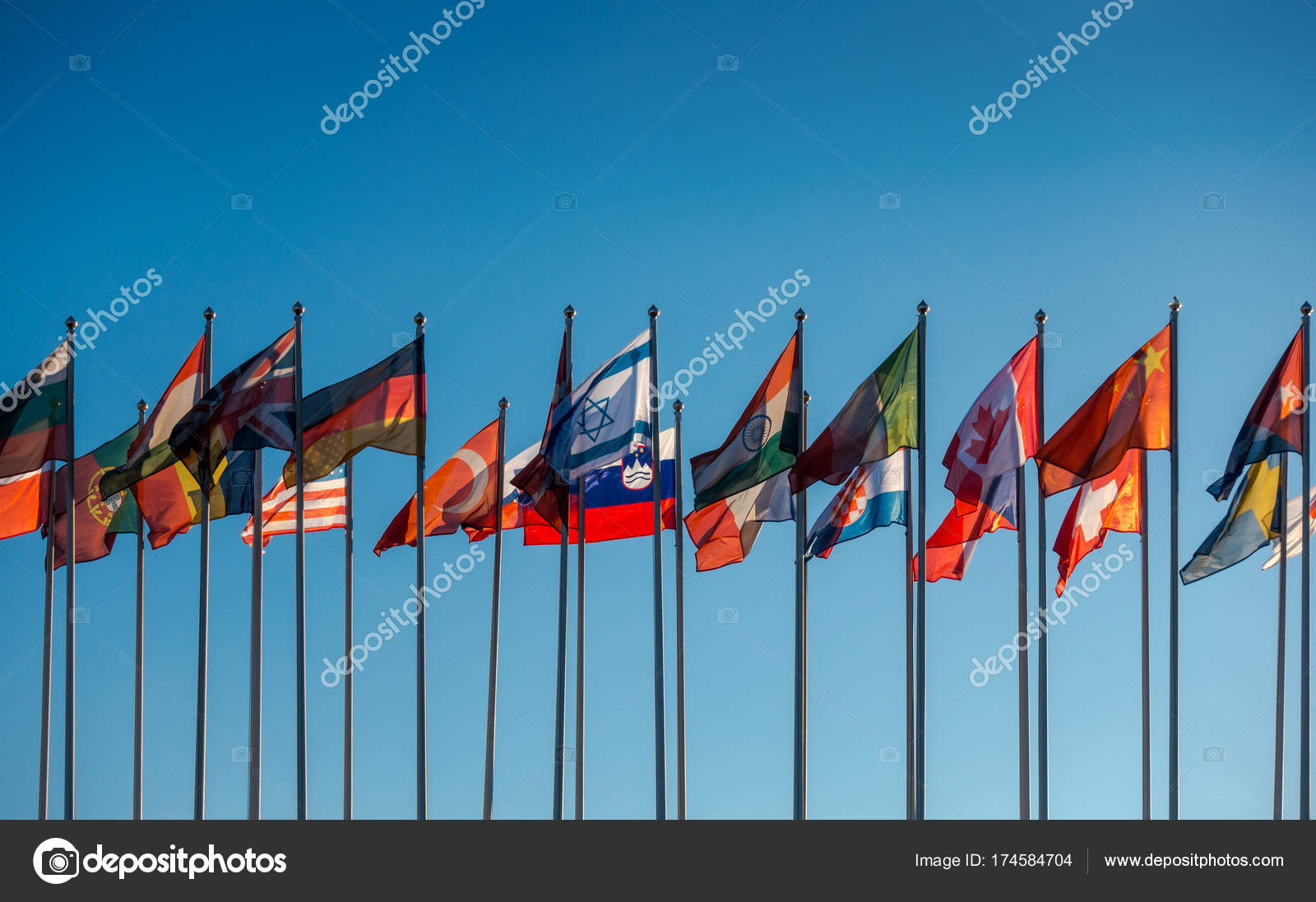 Flags of the world Stock Photo by ©photoff 174584704
