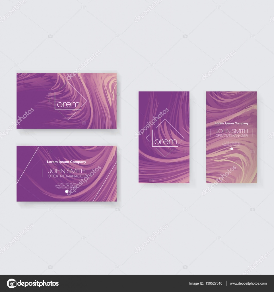 Pattern design for business cards Stock Vector by ©hunthomas 139527510